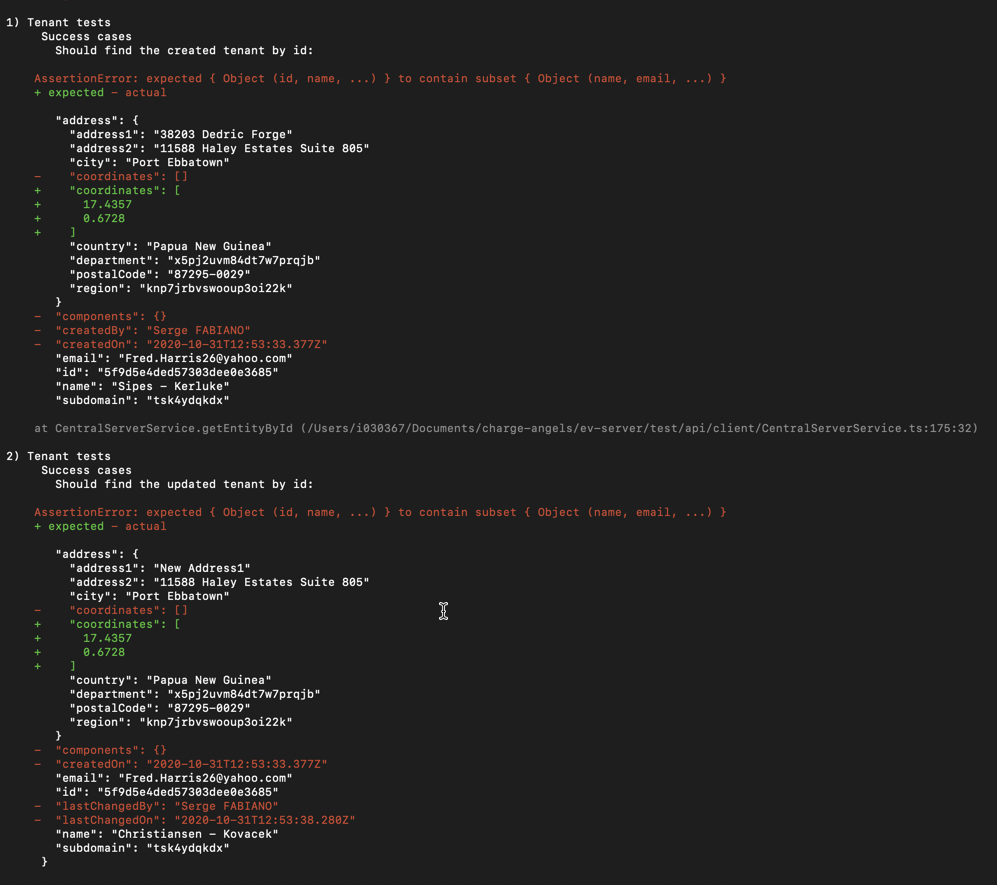 Tenant Unit Test Bug · Issue 2063 · Sap Labs Franceev Dashboard · Github
