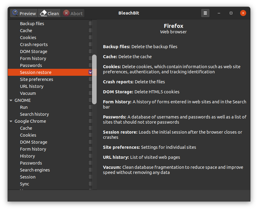 Scroll Bar Blocking Selections Ubuntu 20 04 Issue 1126 Bleachbit scroll-bar-blocking-selections-ubuntu-20-04-issue-1126-bleachbit