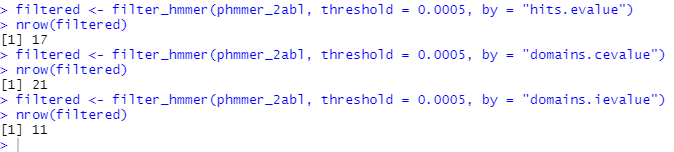 Add filter by evalue function · Issue #10 · currocam/HMMERutils · GitHub