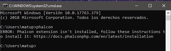 Phalcon not work with xampp · Issue #13896 · phalcon/cphalcon · GitHub