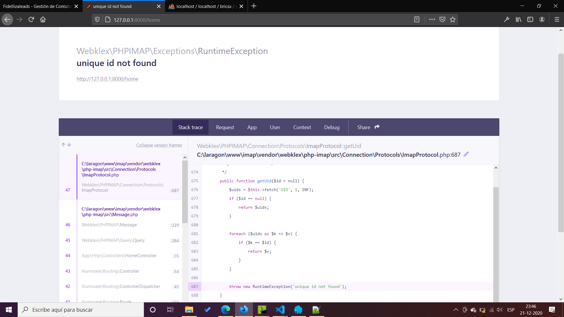 Problems searching for Uuid · Issue #63 · Webklex/php-imap · GitHub