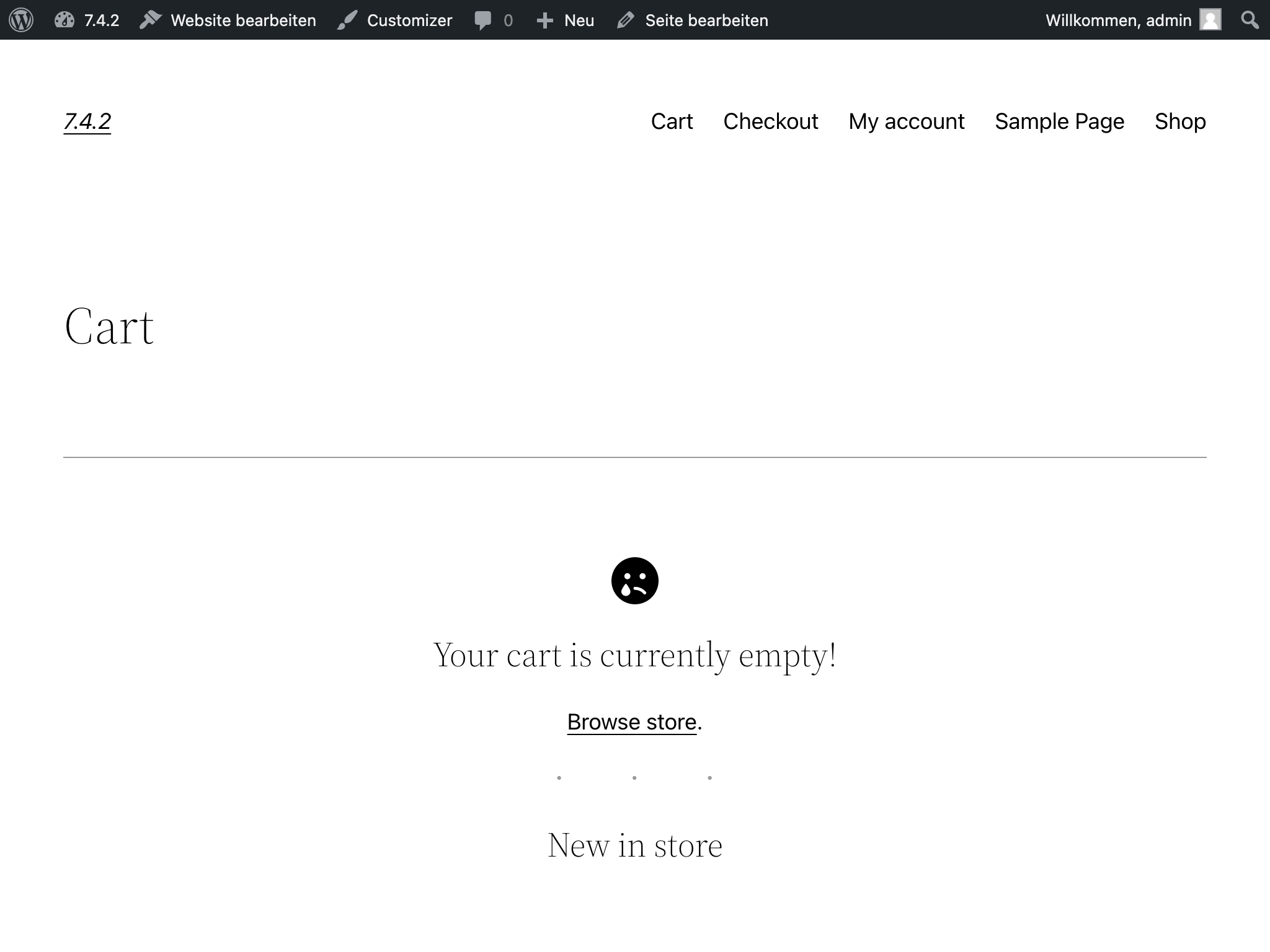 Translations of empty cart page are not working · Issue #6281 ...