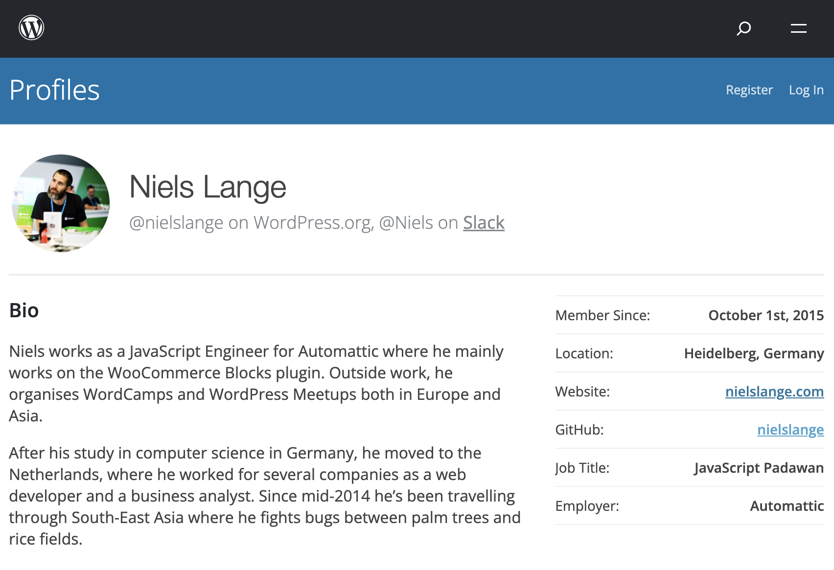 Yoast icon is visible as my profile icon · Issue #261 · WordPress/wporg ...