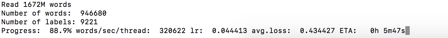 Loss Logs In Python Module For Trained Model · Issue 1026 · Facebookresearch Fasttext · Github