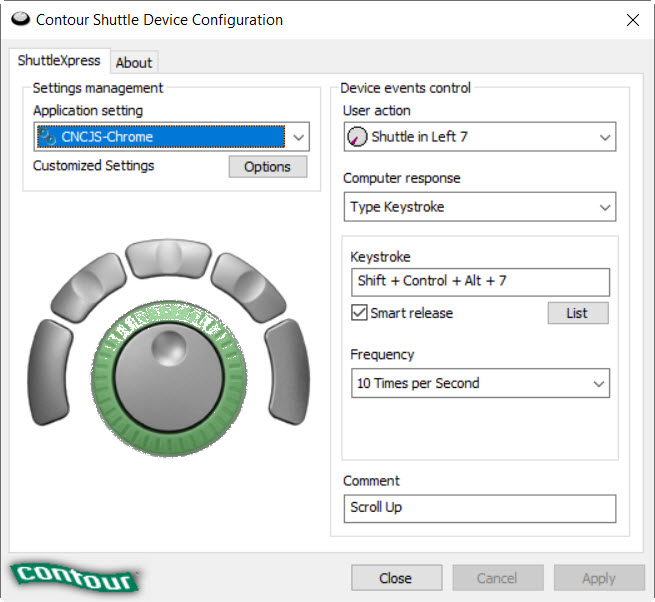 Shuttle Express jog dial support · Issue #20 · cncjs/cncjs · GitHub