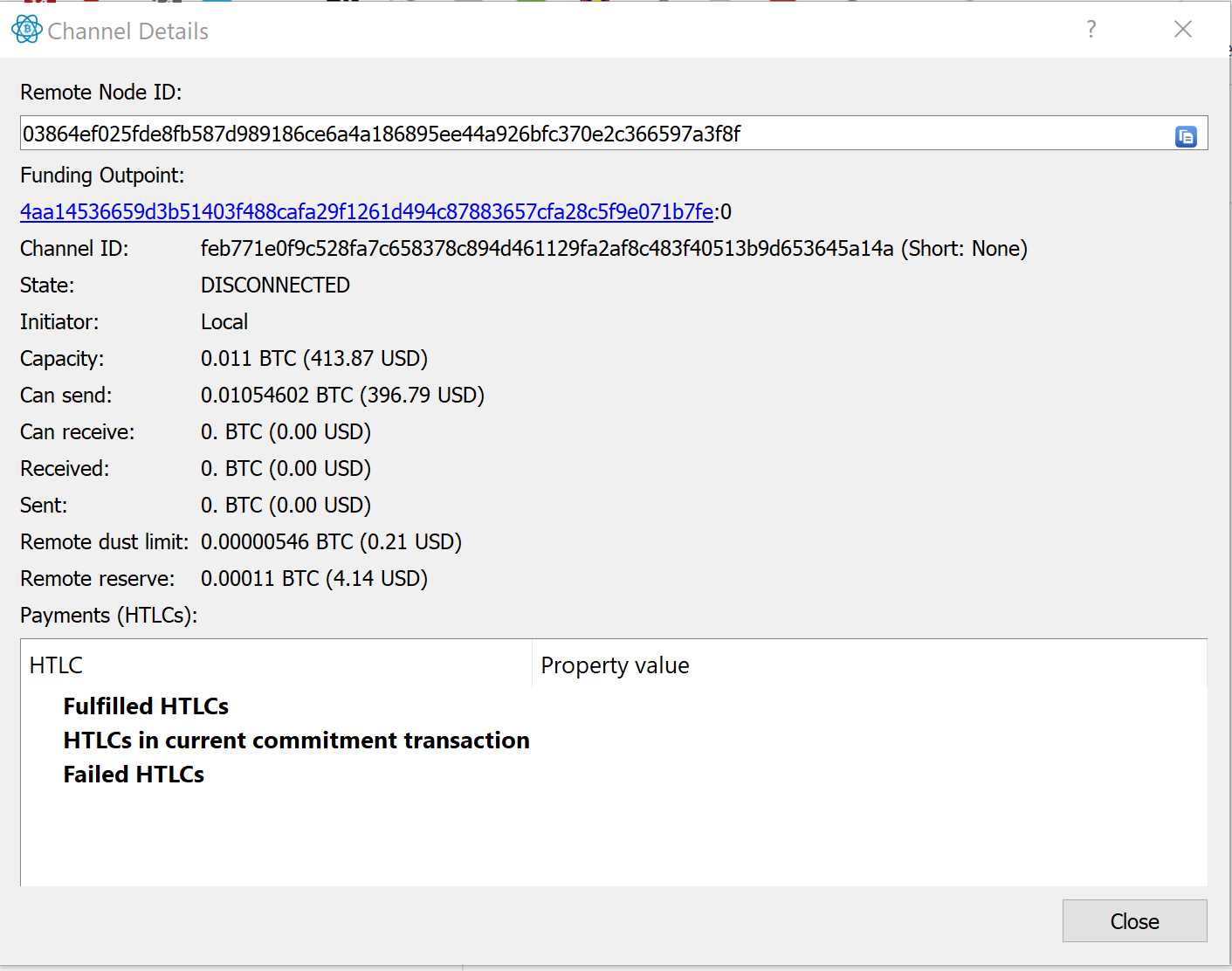 Cannot reestablish lightning network channel · Issue #6927 · spesmilo/electrum · GitHub