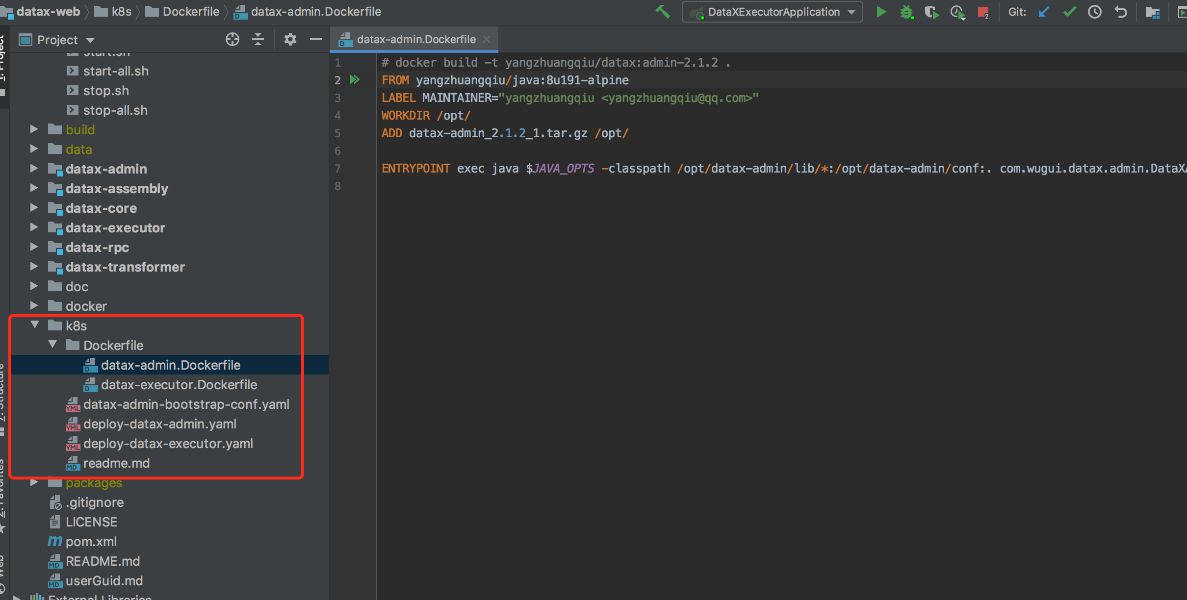 希望可以构建一个docker-compose的安装包，方便快速构建项目[Feature] · Issue #202 · WeiYe-Jing/datax-web · GitHub