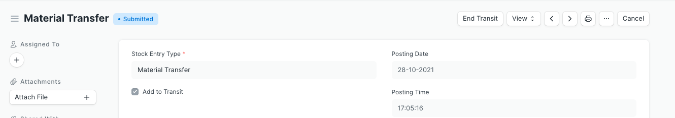 Inter-warehouse transfer by floating inventory · Issue #1339 · frappe ...