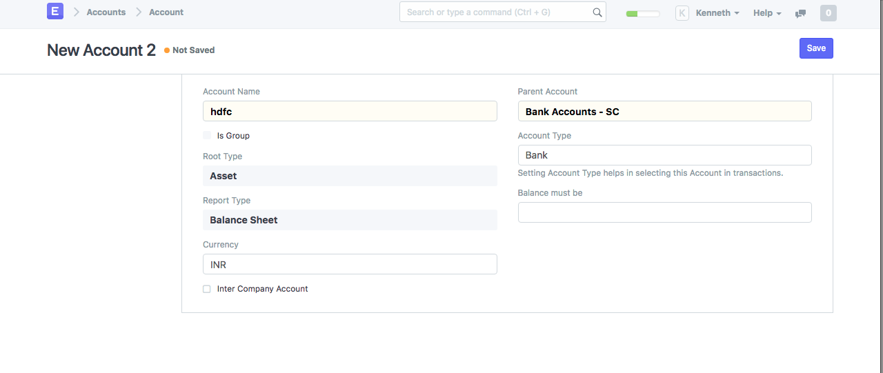 [Bug] Accounts Creation · Issue #14878 · frappe/erpnext · GitHub