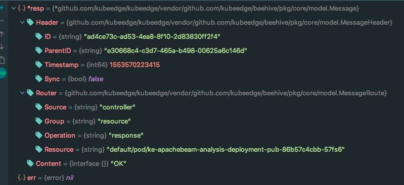 edge controller dropped the responses from edge (response of adding, deleting, modifying pod ...