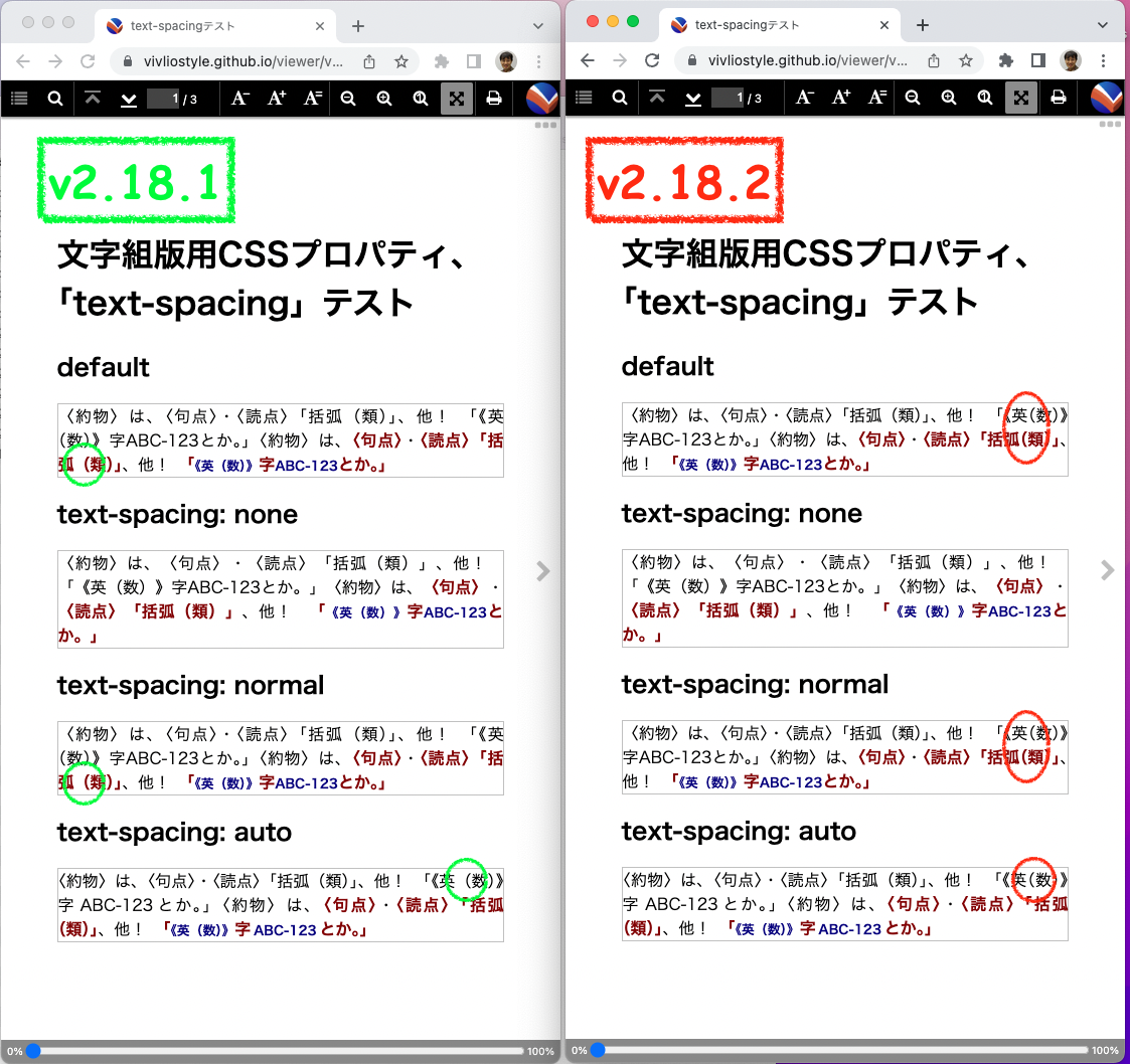 [Regression] wrong text-spacing with fullwidth opening brackets near end of line · Issue #1010 ...
