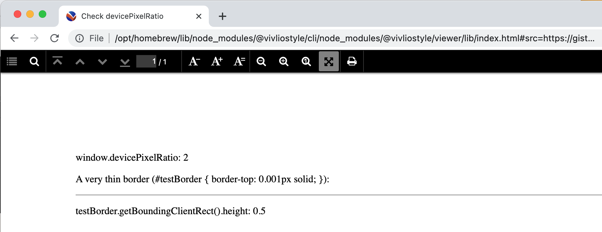 Page break position changes depending on display device pixel ratio ...