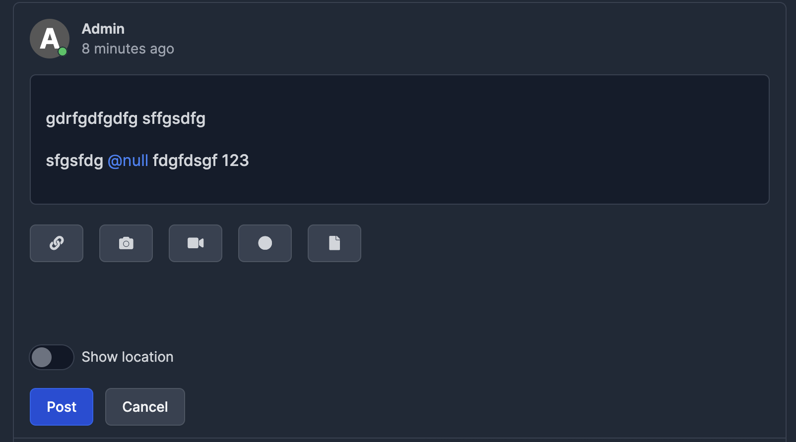 Editor: mentions become broken or removed after editing · Issue #4180 · unacms/una · GitHub