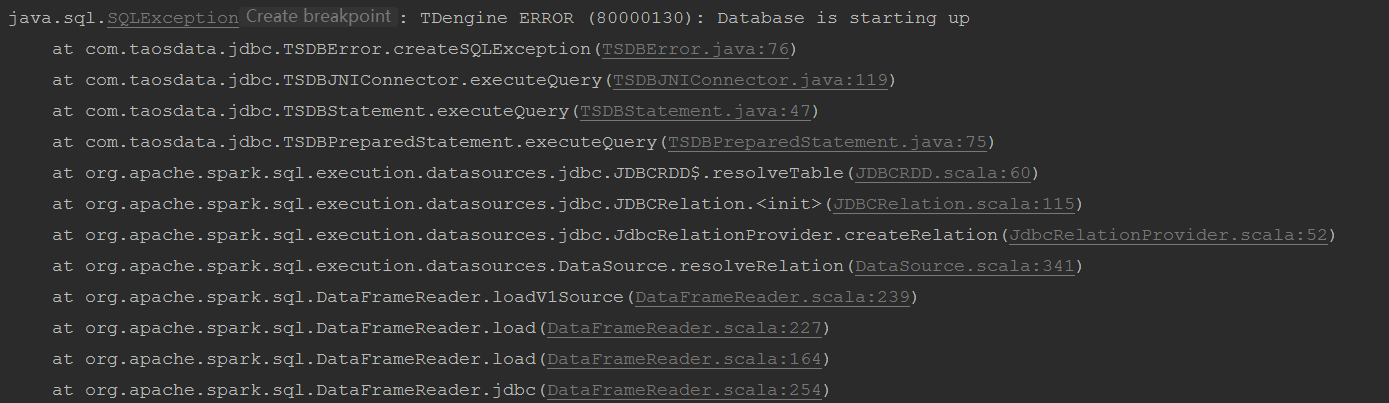 集群批量查询报错，TDengine ERROR (80000130): Database is starting up · Issue #19579 · taosdata/TDengine ...