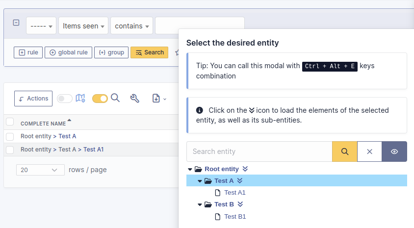 Sub-entities can see each other from one neighboring entity to another · Issue #14590 · glpi ...