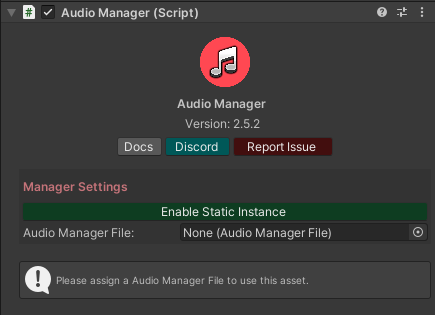 GitHub - CarterGames/AudioManager: Cater Games Audio Manager is a free ...