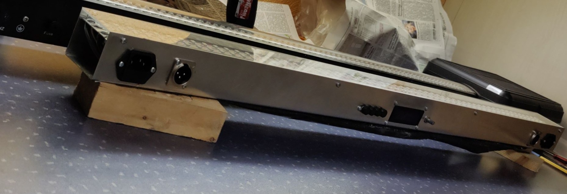 GitHub - spl01tprivate/PixBar: LED-bar based on WS2812b led pixels and ESP32. DMX and manual ...