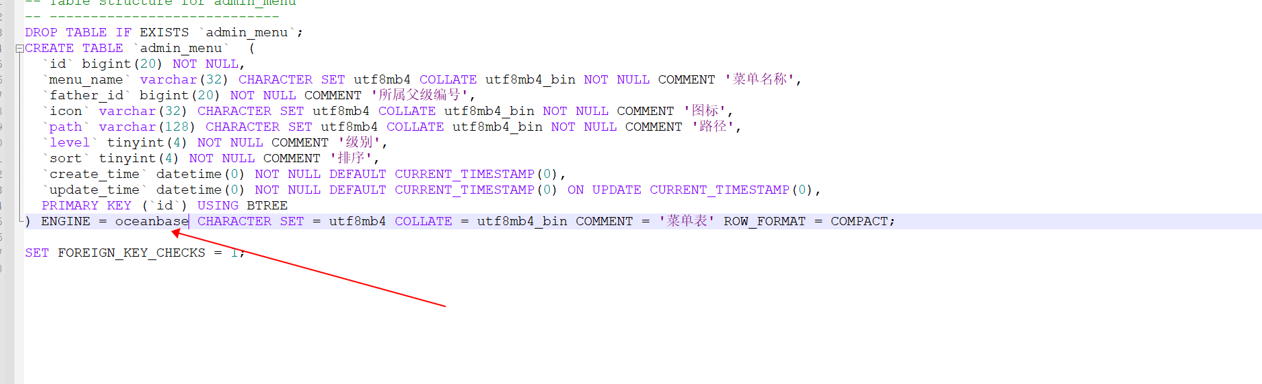 [Enhancement]: ob导出的表结构，引擎是oceanbase，导入mysql会报错，是否需要兼容一下 · Issue #1495 · oceanbase/oceanbase ...