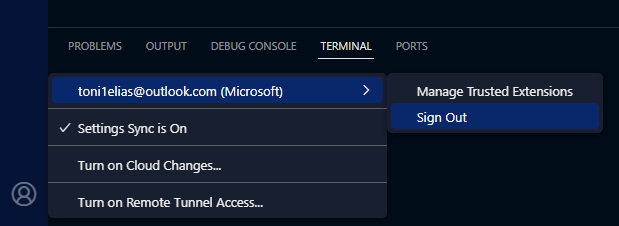 Sign in · Issue #194992 · microsoft/vscode · GitHub