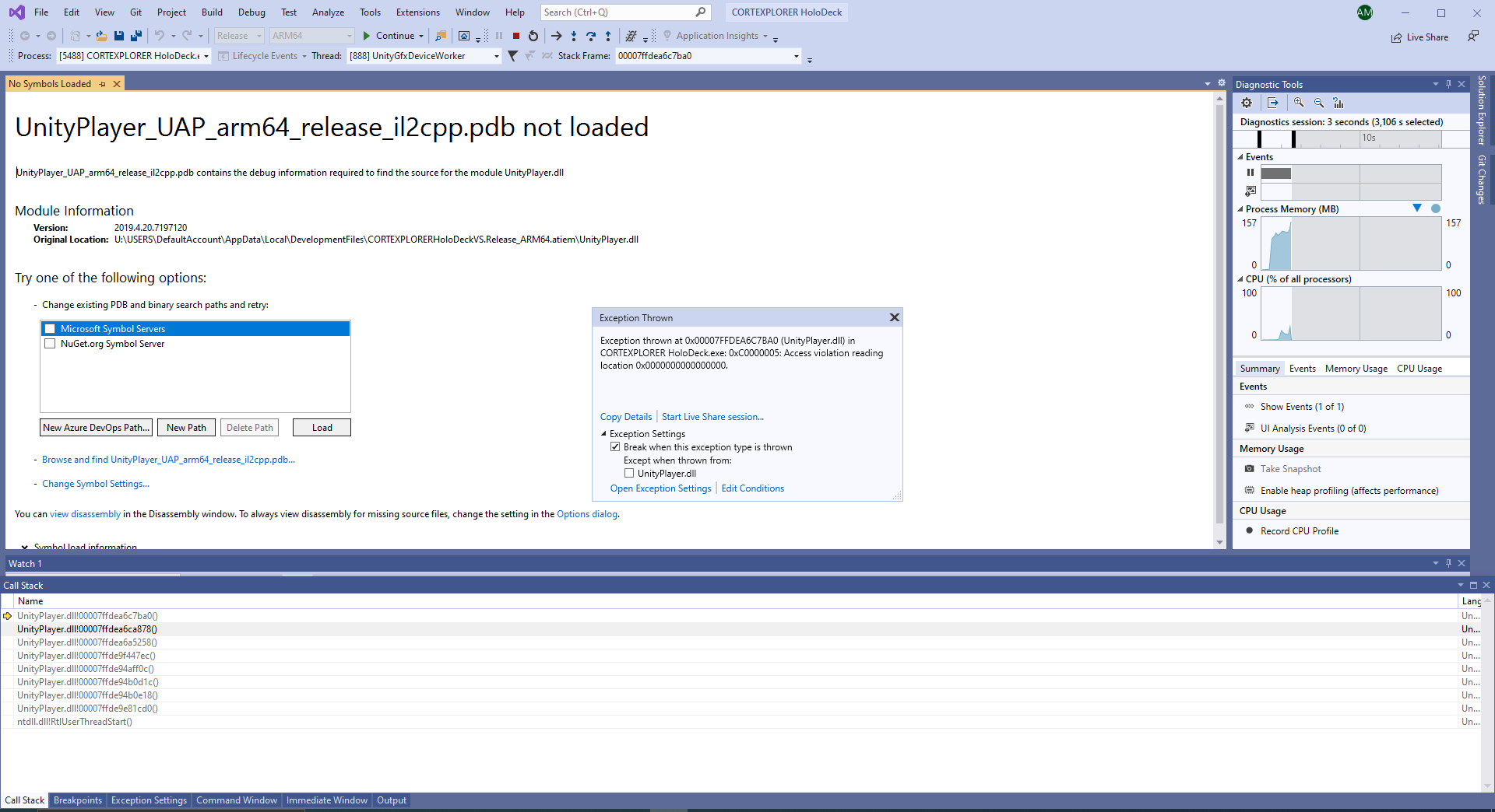 Gestures do not work on HL2 with OpenXR or XR SDK (but in the Unity Editor Player) · Issue #9492 ...