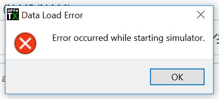 simulator on Companion not working (N443/N444) · Issue #5424 · opentx/opentx · GitHub