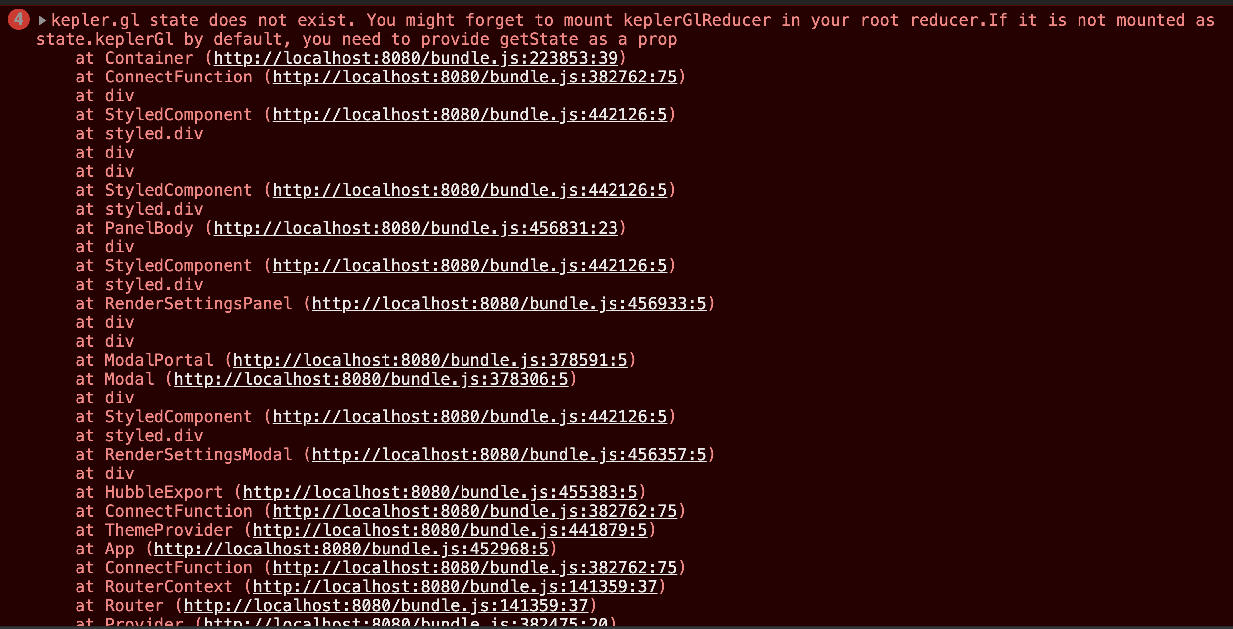 Demo App Cannot Read Property Filters Of Undefined · Issue 1277 · Keplerglkeplergl · Github