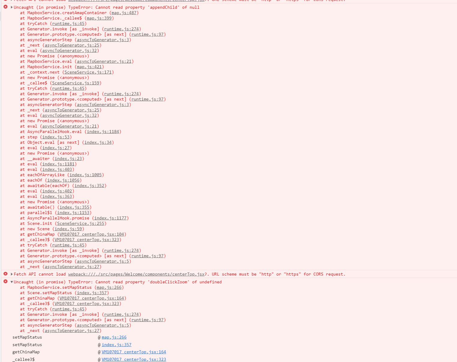 我使用antd Skeleton包裹地图，控制台报错 · Issue #705 · antvis/L7 · GitHub