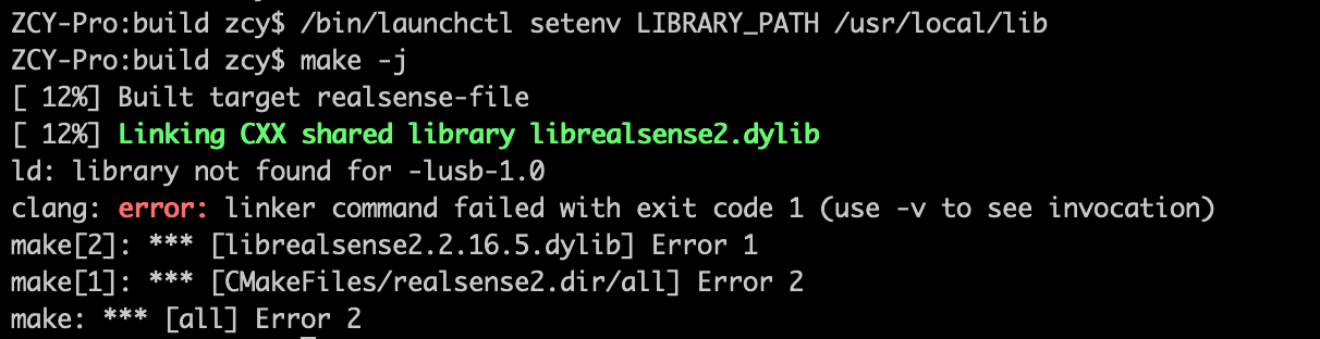 macOS Installation still have "ld: library not found for -lusb-1.0" · Issue #3622 ...