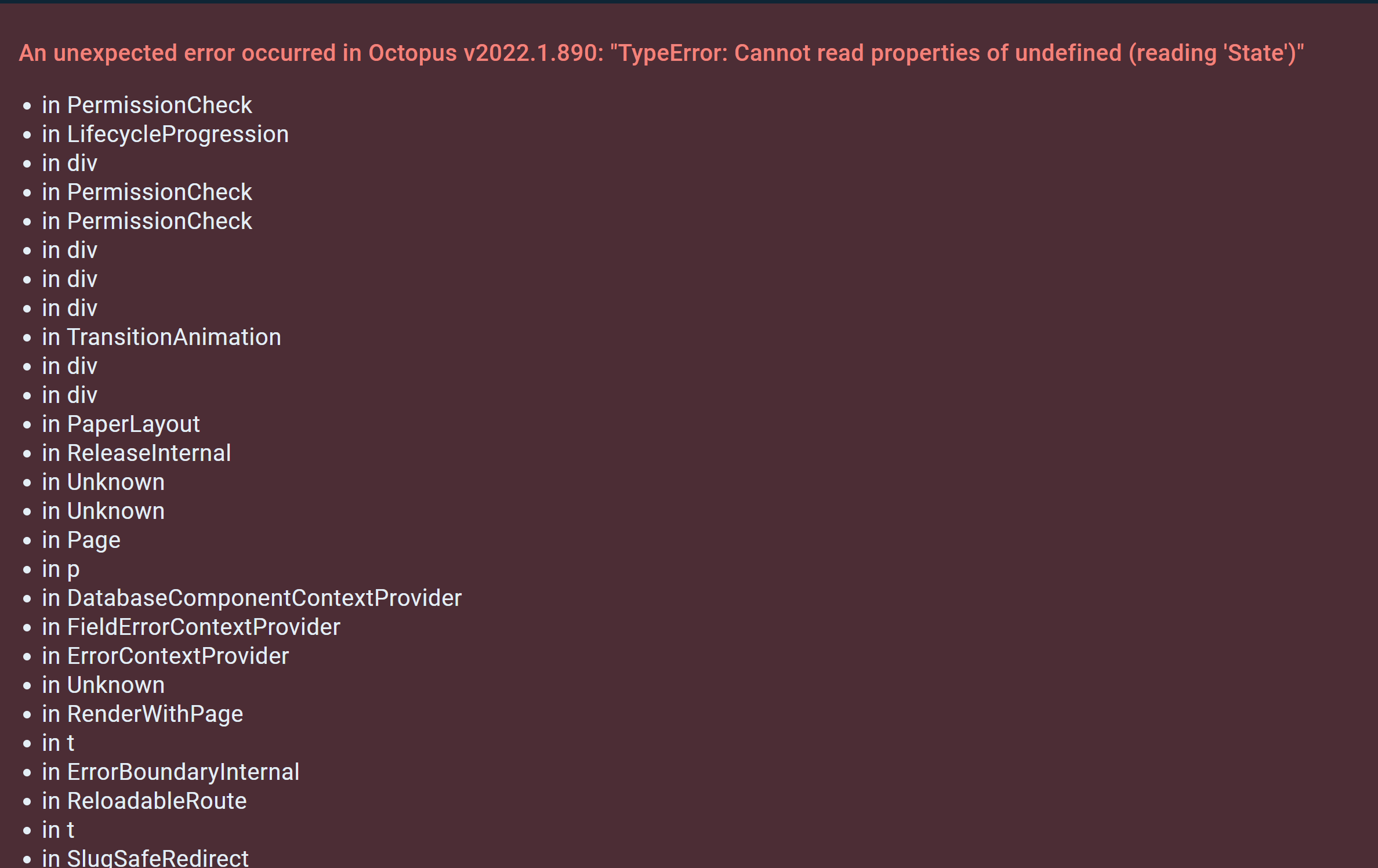 Unexpected Error When Manually Creating Release · Issue 7353 · Octopusdeployissues · Github