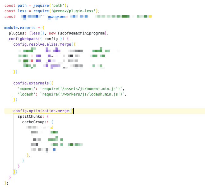 [问题]在同时配置 webpack/externals 和 小程序 app.json/workers 时, 会提示 externals 引用的module不存在, 这是 bug 吗 ...