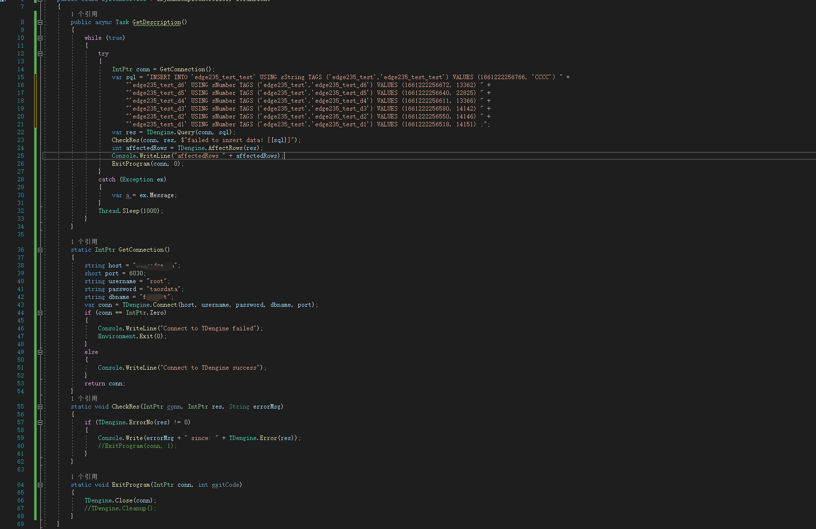 C# connector writing to TDengine would cost cpu a lot · Issue #16422 ...