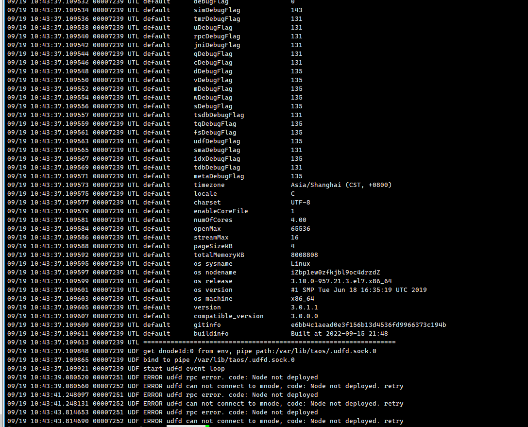 3001 To 3011 Databas Not Ready · Issue 16909 · Taosdatatdengine · Github