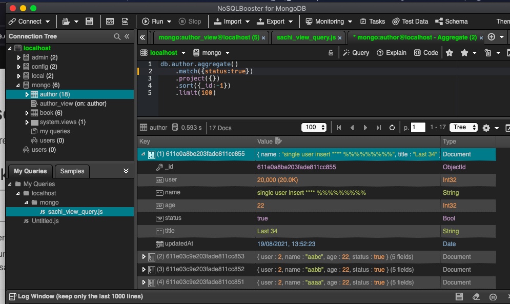 How To Call View Aggrigation Map Reduse In Moleculer Db · Issue 275 · Moleculerjs Moleculer