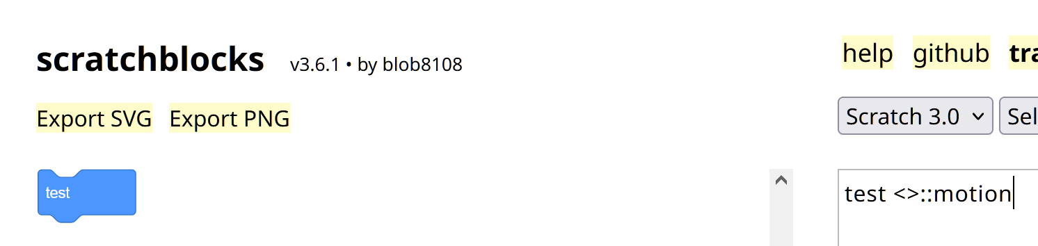Motion blocks' tertiary color equals primary color · Issue #473 · scratchblocks/scratchblocks ...
