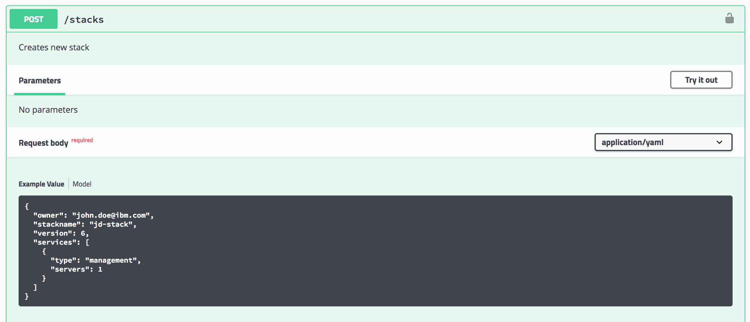 YAML Re Body Rendered As JSON Issue 4642 Swagger api swagger 