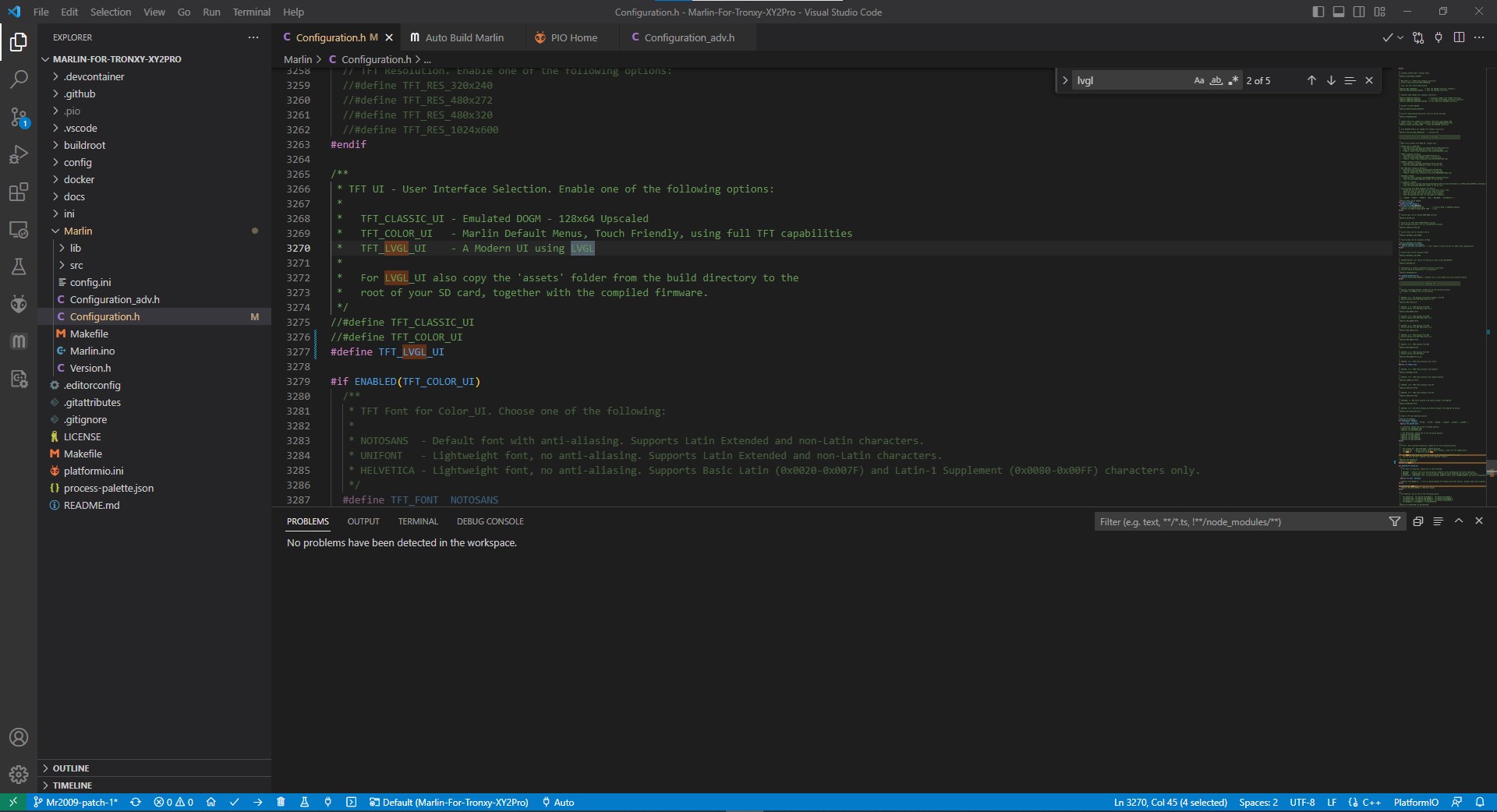[BUG]Compile firmware for Tronxy XY2-Pro is incomplete but there is an ...