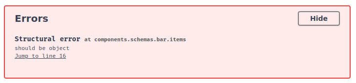 Valid tuple schemas are rejected by Swagger UI · Issue #5938 · swagger-api/swagger-ui · GitHub
