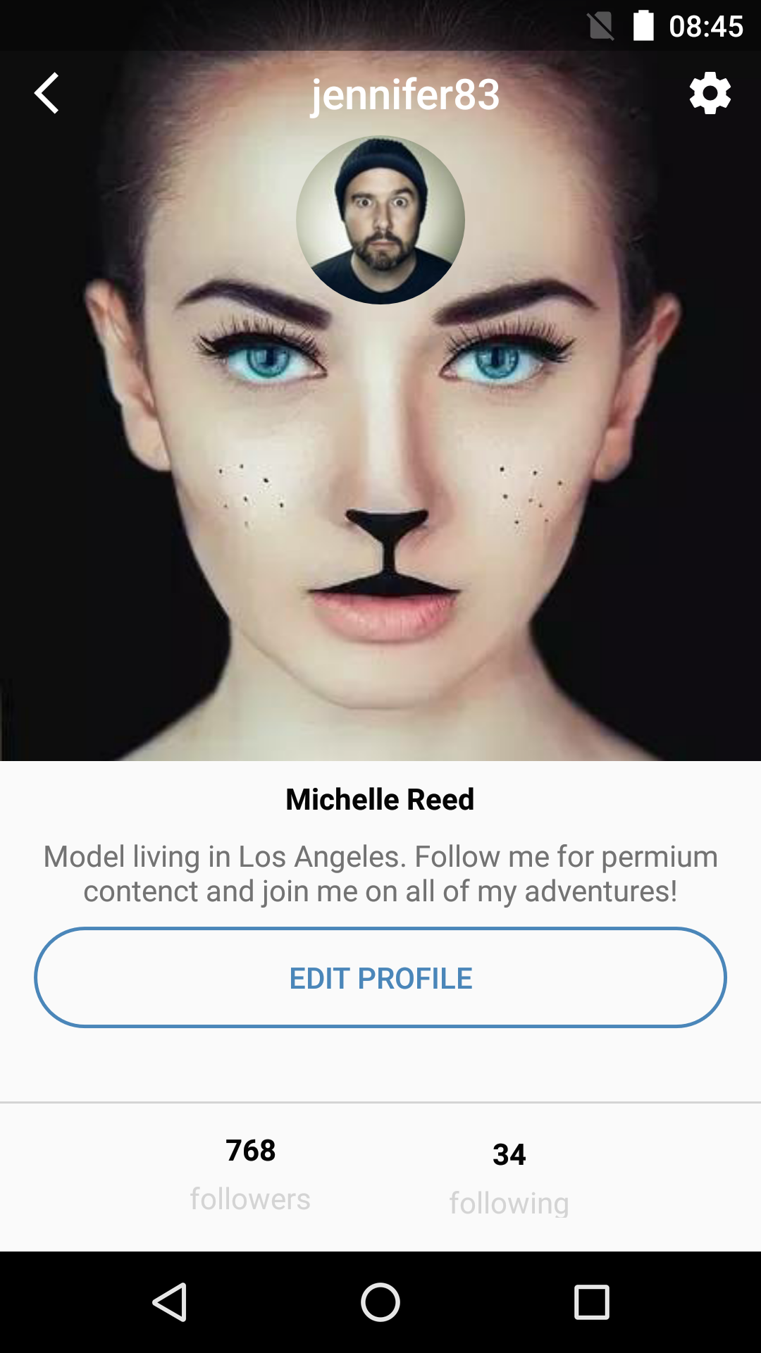 GitHub - arsenmelikyan1995/ProfileView: Profile view form Android ...