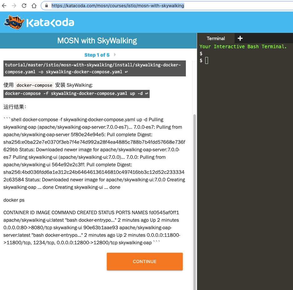 SkyWalking 示例中存在的问题 · Issue #24 · mosn/mosn-tutorial · GitHub
