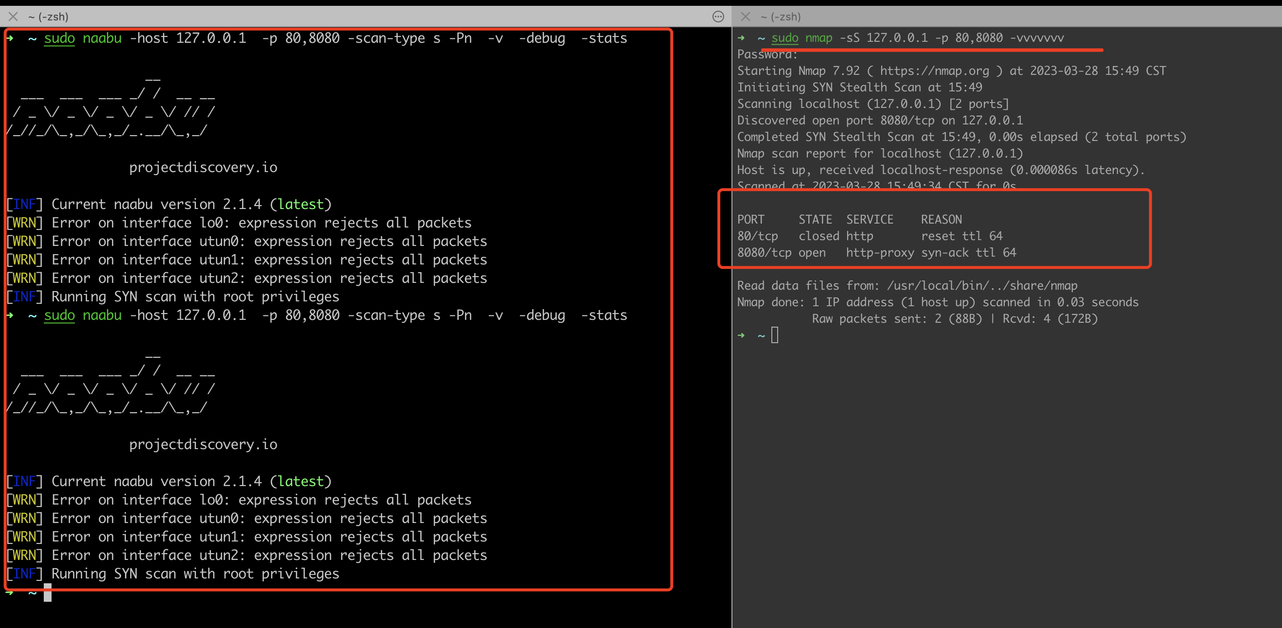 Naabu Is Unable To Detect Open Ports But Nmap Can · Issue 619 · Projectdiscoverynaabu · Github 