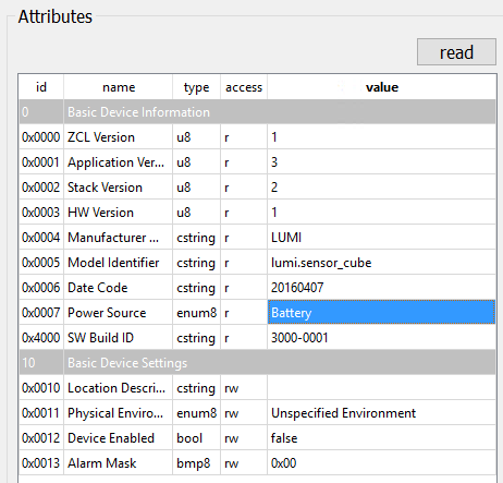 Xiaomi Cube Rotation only gives values of 0 · Issue #362 · dresden ...