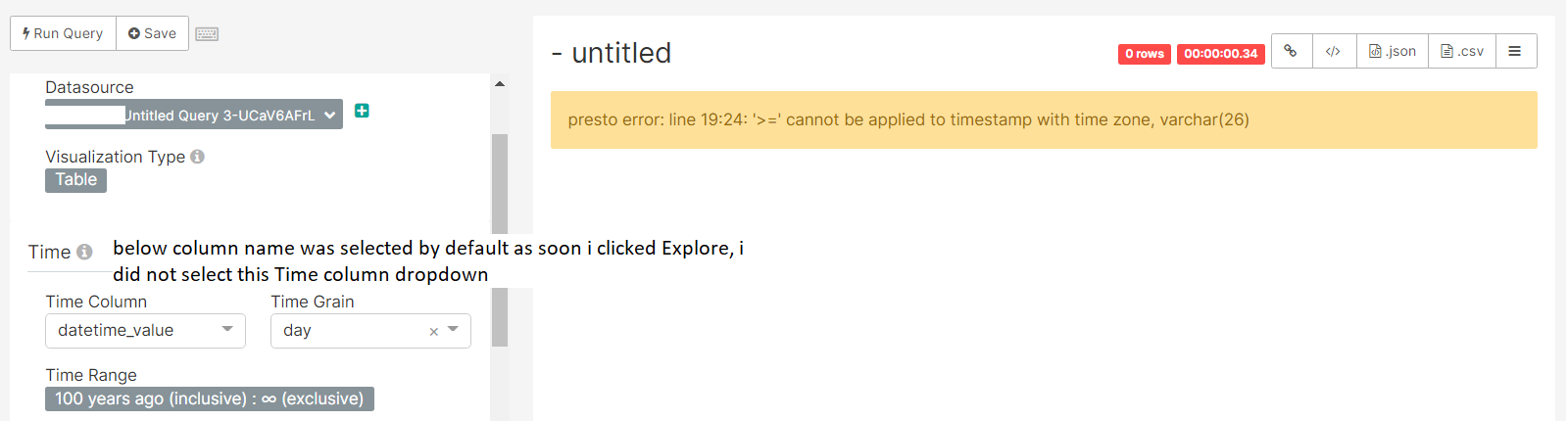 Explore filter on presto 'timestamp with time zone' type is invalid · Issue #11267 · apache ...