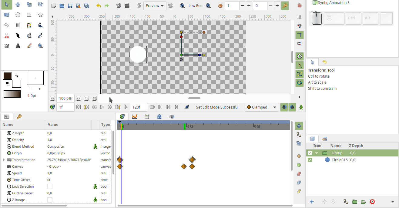 Changing interpolation of Canvas parameter changes interpolation for other waypoints · Issue ...