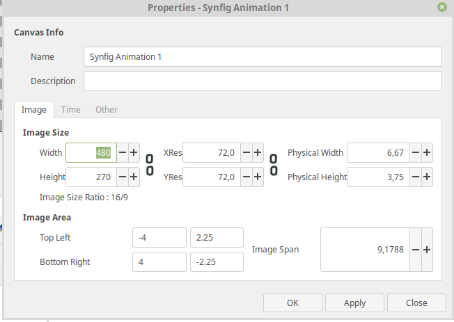 Simplify canvas settings window · Issue #777 · synfig/synfig · GitHub