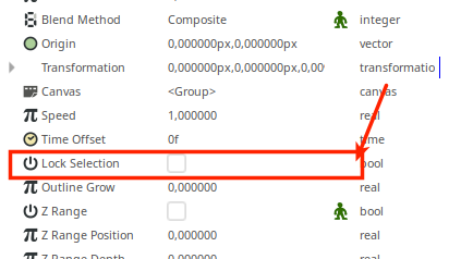 "Lock Selection" parameter of Group Layer should be static by default · Issue #780 · synfig ...