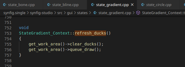 [Skeleton Tool] Visible bone when user does click-and-drag · Issue #1536 · synfig/synfig · GitHub