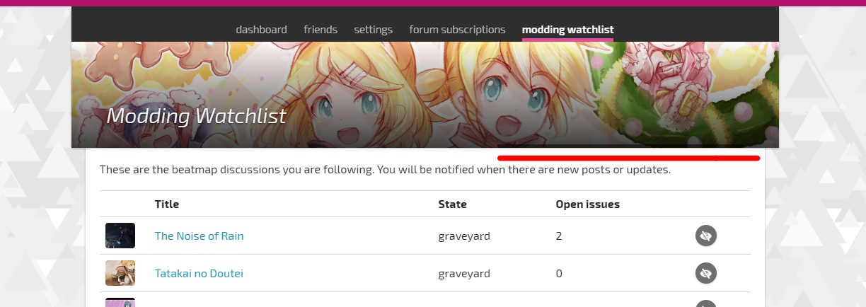 add info to the modding watchlist page header · Issue #4148 · ppy/osu-web · GitHub
