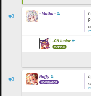 Probation BNs have no tag on modding discussions · Issue #4424 · ppy/osu-web · GitHub