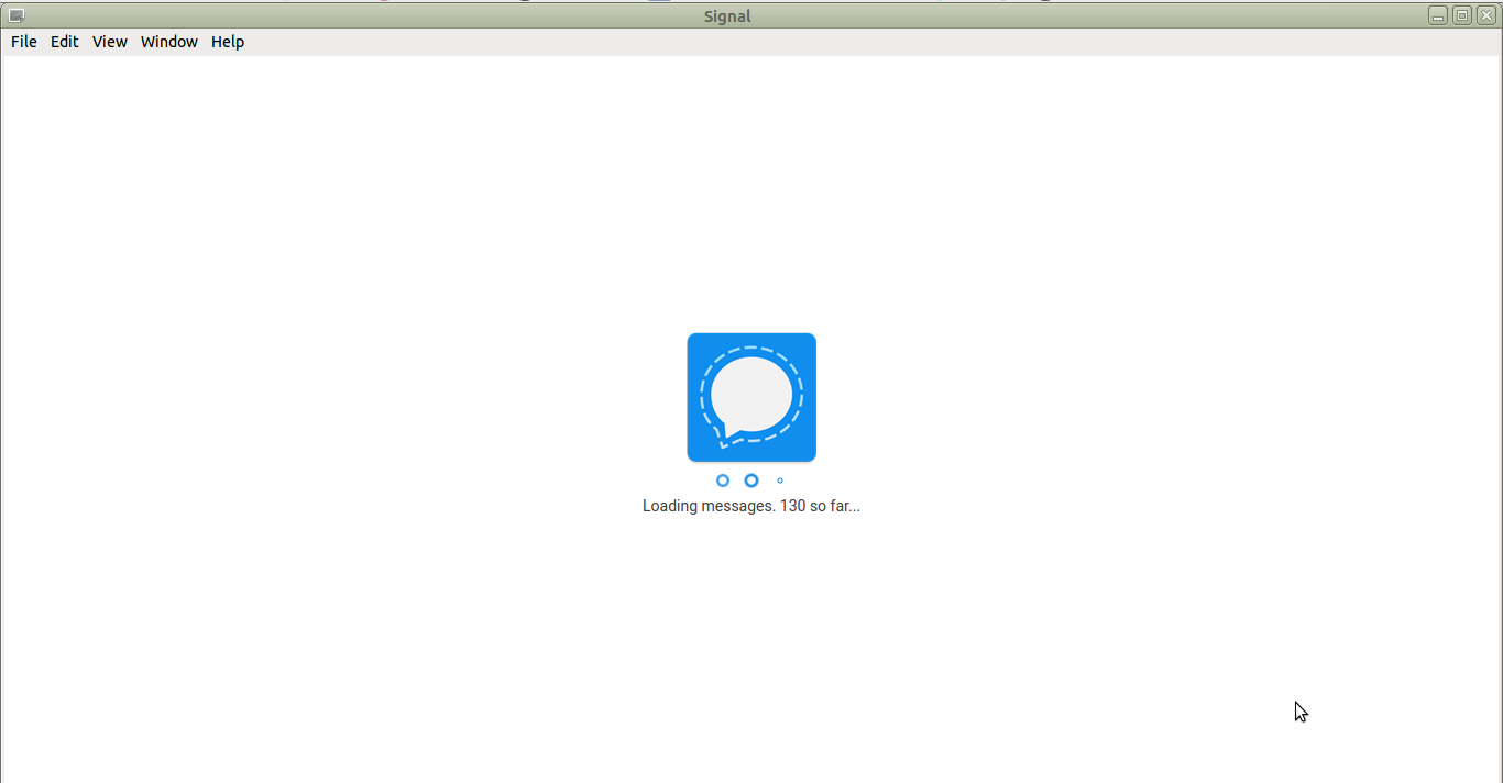 Can't open new app (linux) -- Out of memory. · Issue #1624 · signalapp/Signal-Desktop · GitHub