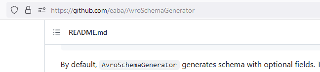 Breaking change in schema generation · Issue #33 · Sharp-Pulsar/AvroSchemaGenerator · GitHub